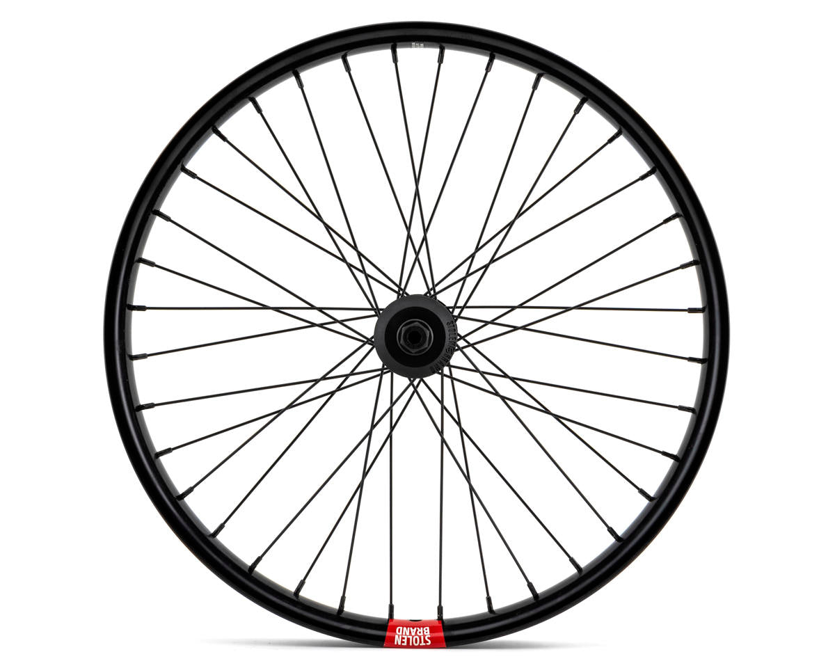 20" RAMPAGE PRO STREET FRONT FEMALE AXLE WHEEL, BLACK – Stolen Brand